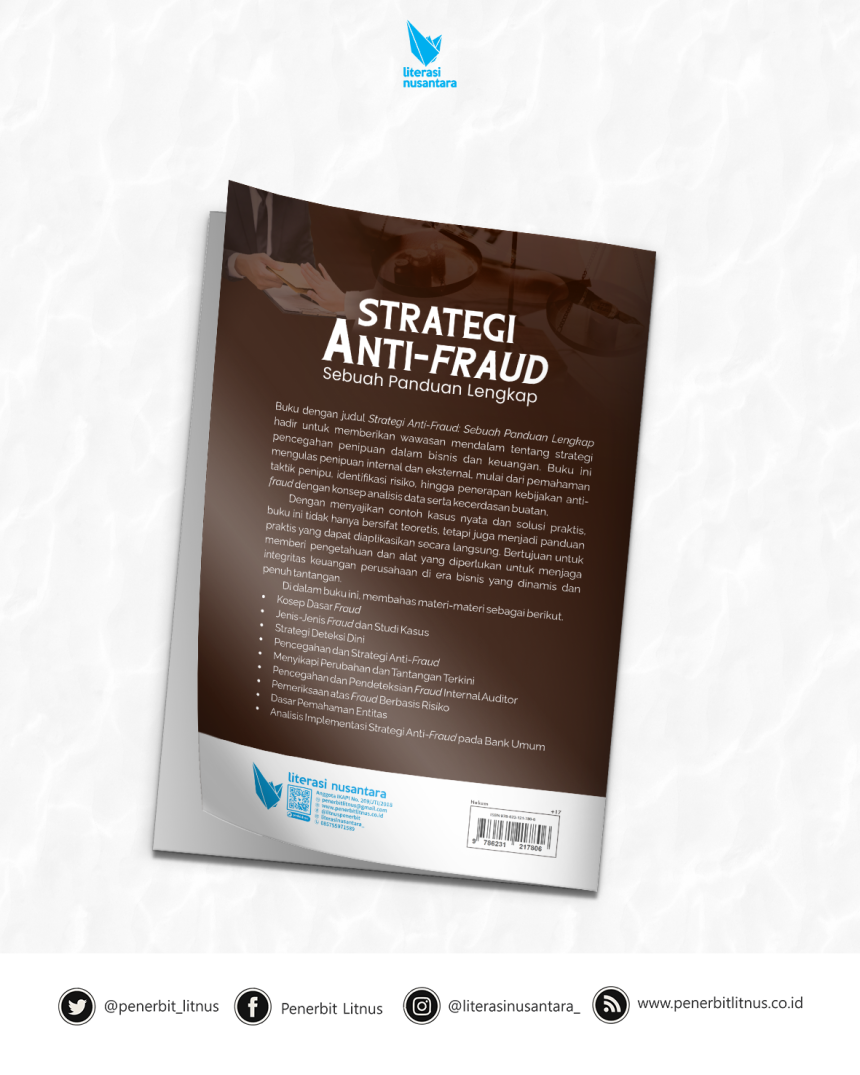 STRATEGI ANTI FRAUD (Sebuah Panduan Lengkap) - Penerbit Litnus