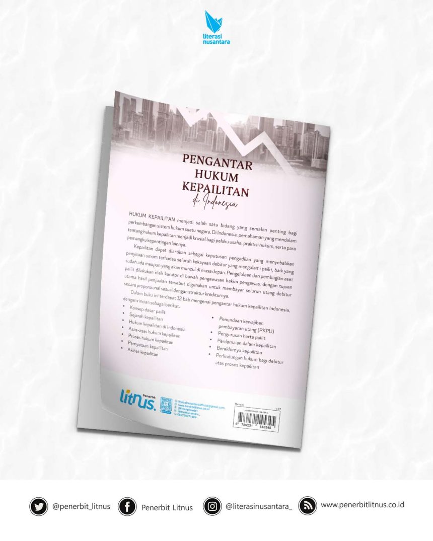 PENGANTAR HUKUM KEPAILITAN DI INDONESIA - Penerbit Litnus